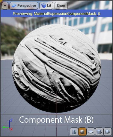 【UE4】座標変換 / TransformVector によるテクスチャブレンド | ck-env