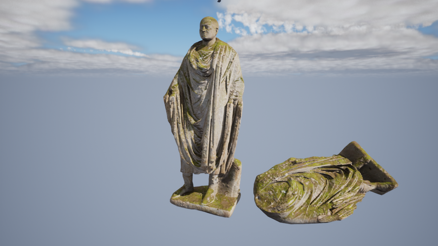 【UE4】座標変換 / TransformVector によるテクスチャブレンド | ck-env